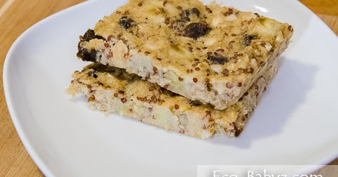 Eco-Babyz: Soaked Oatmeal Raisin Snack Bars {Meals On-the-Go}