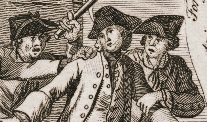 British Tars, 1740-1790: The Press Gang, or English Liberty Display'd, 1770
