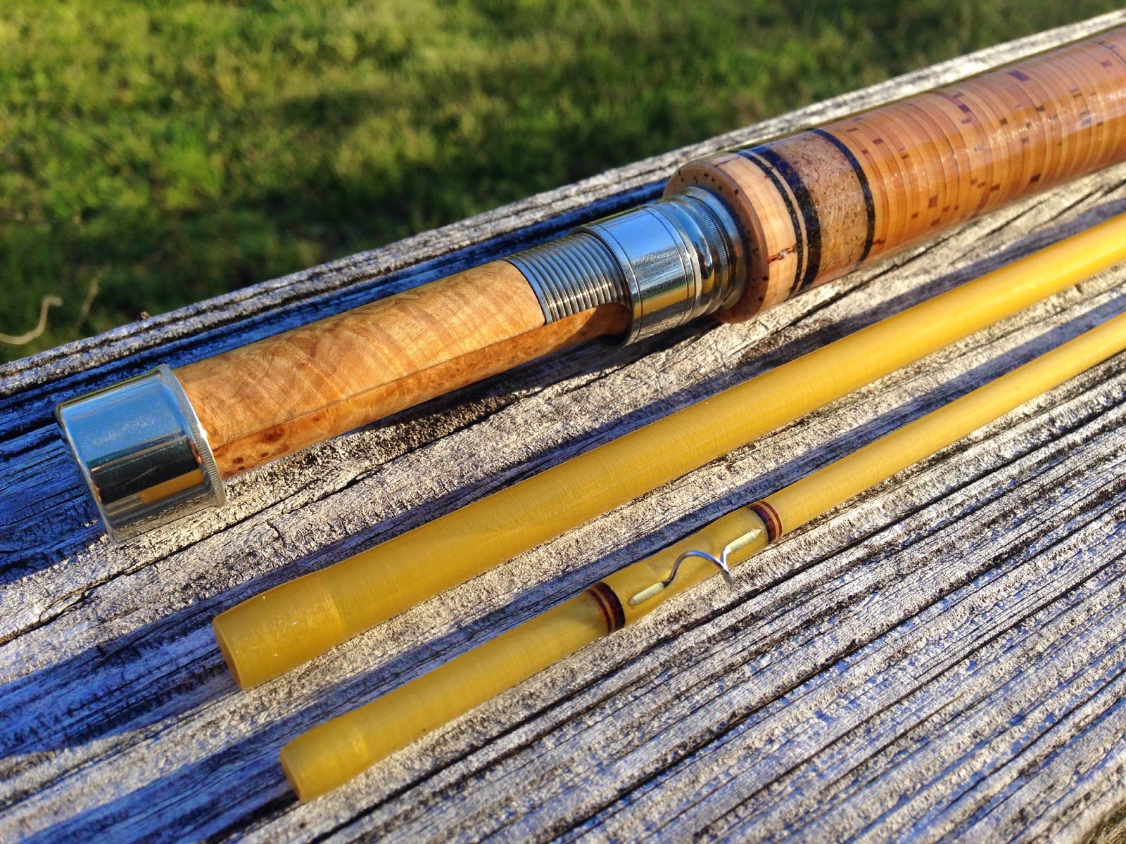 The Fiberglass Manifesto: Cordova Custom Rods - Birch Bark & Glass