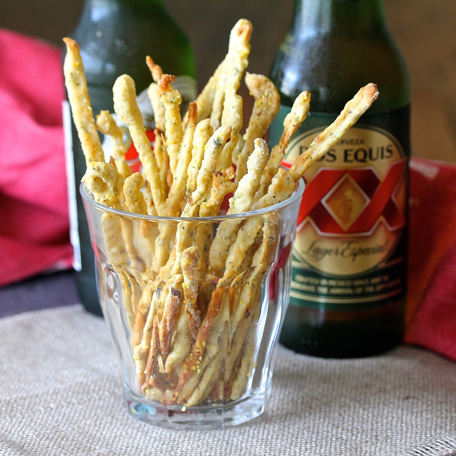 Crushed Red Pepper Grissini | Karen's Kitchen Stories