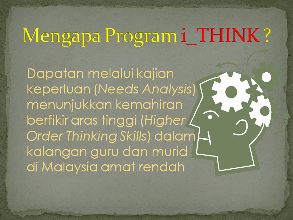 .: Program i-THINK