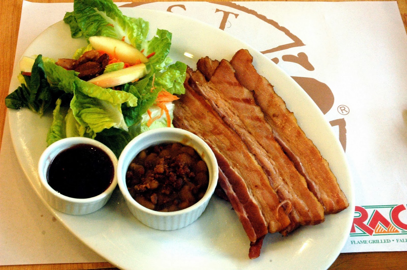 DUDE FOR FOOD: Ribs and Bacon at Racks