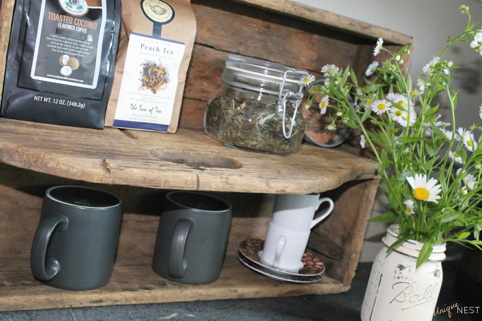 DIY Coffee Station - The Unique Nest