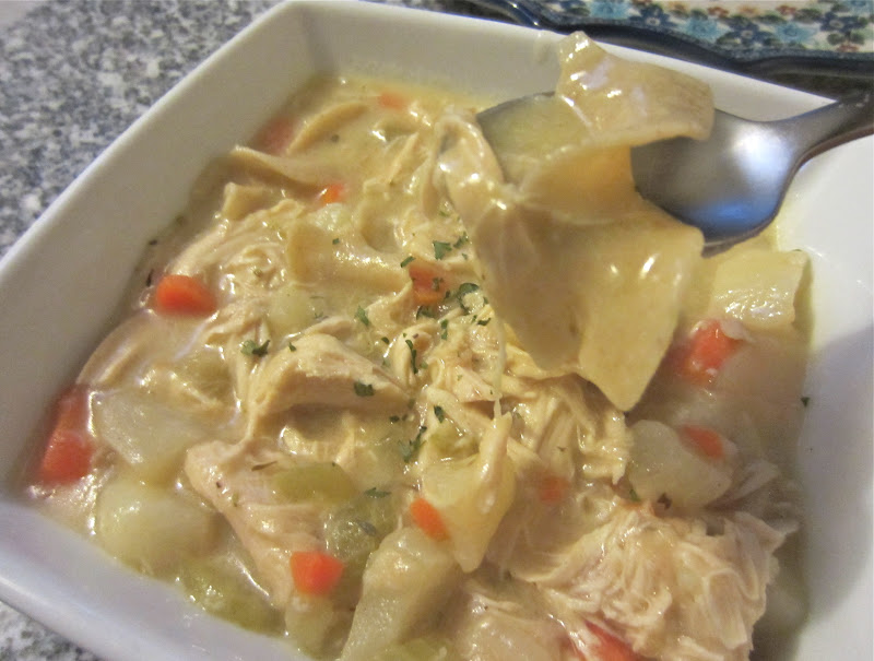 Little Mommy, Big Appetite: Light Creamy Chicken Noodle Soup