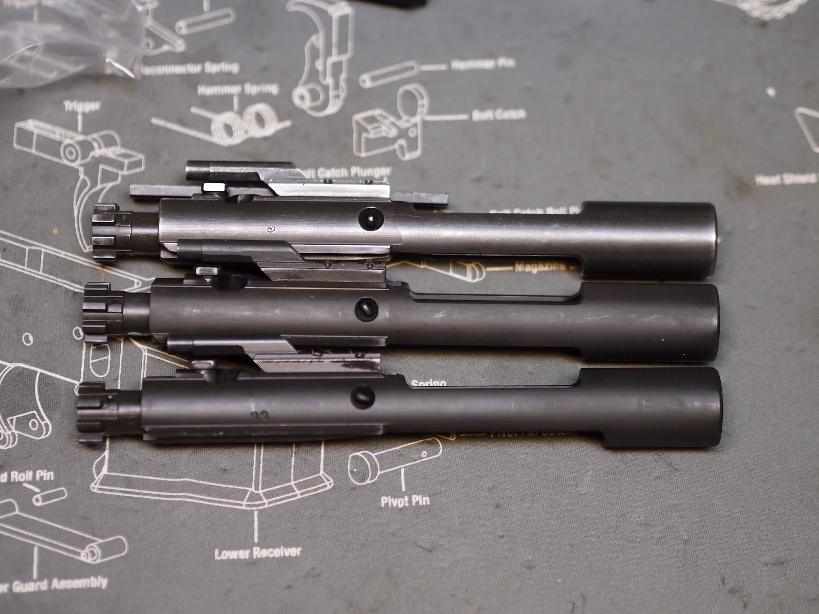 Mister Donut's Firearms Blog: Mk12 build - Diemaco BCG, Aero Precision ...