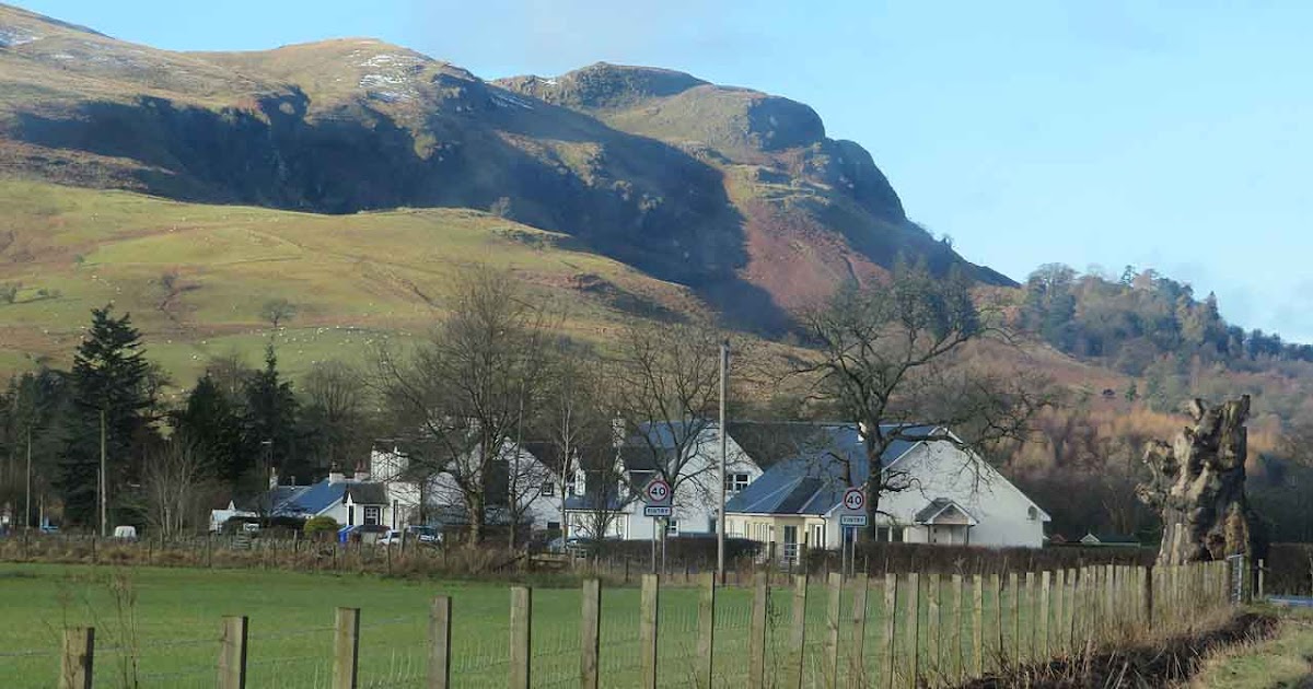 Alex and Bob`s Blue Sky Scotland: Stronend 511 metres. Fintry Hills.