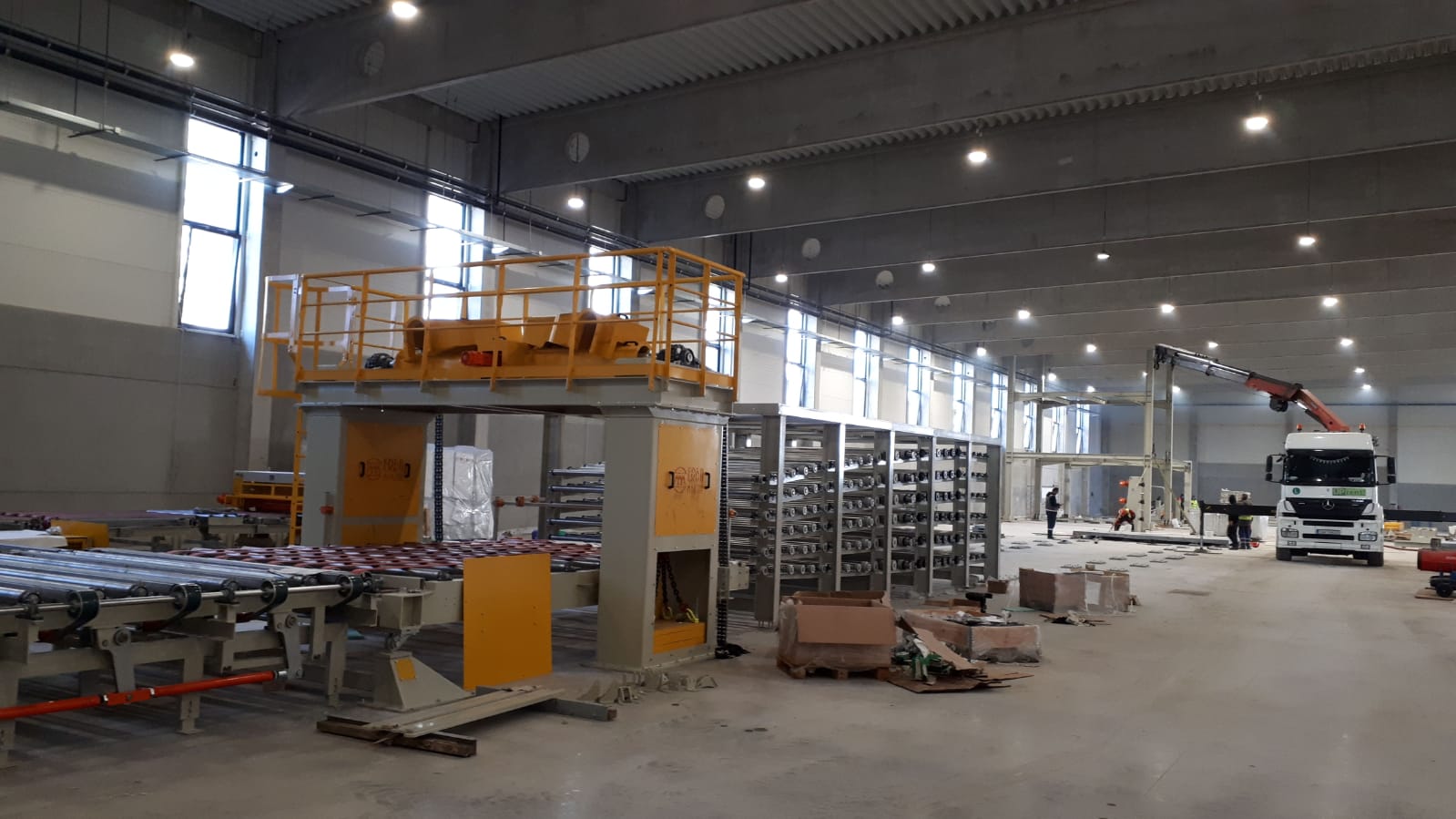 Plasterboard Production Technology