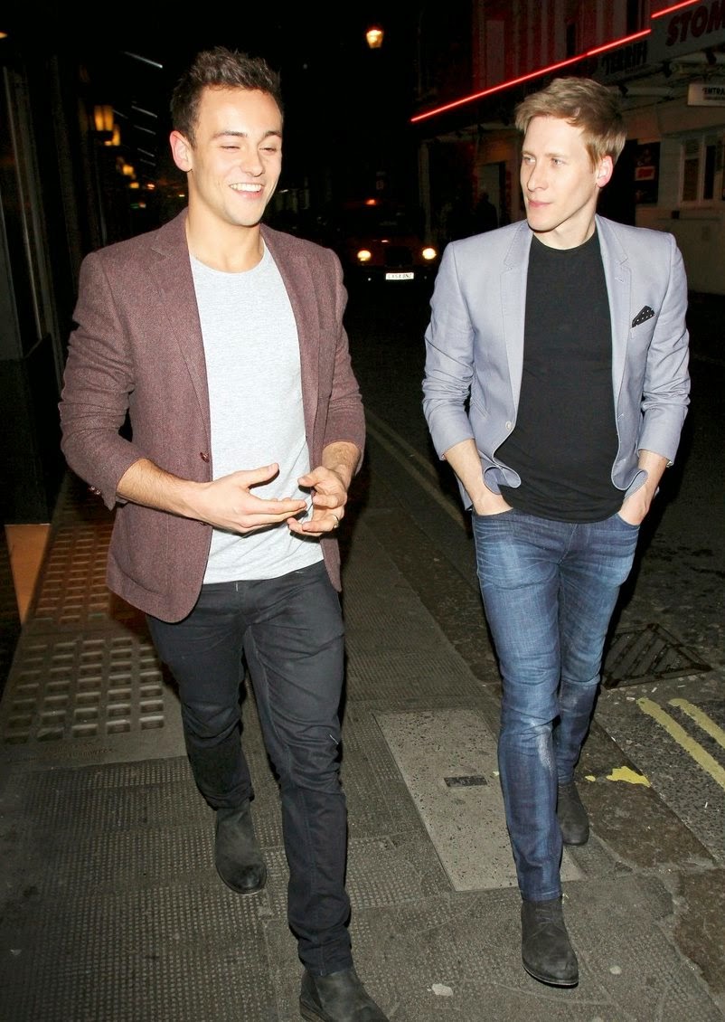 Tom Daley y Dustin Lance Black: Cita Juntos por Londres! ~ Hollywood Style!