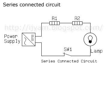 Types of electrical circuit connections - Basic tutorial on series and ...
