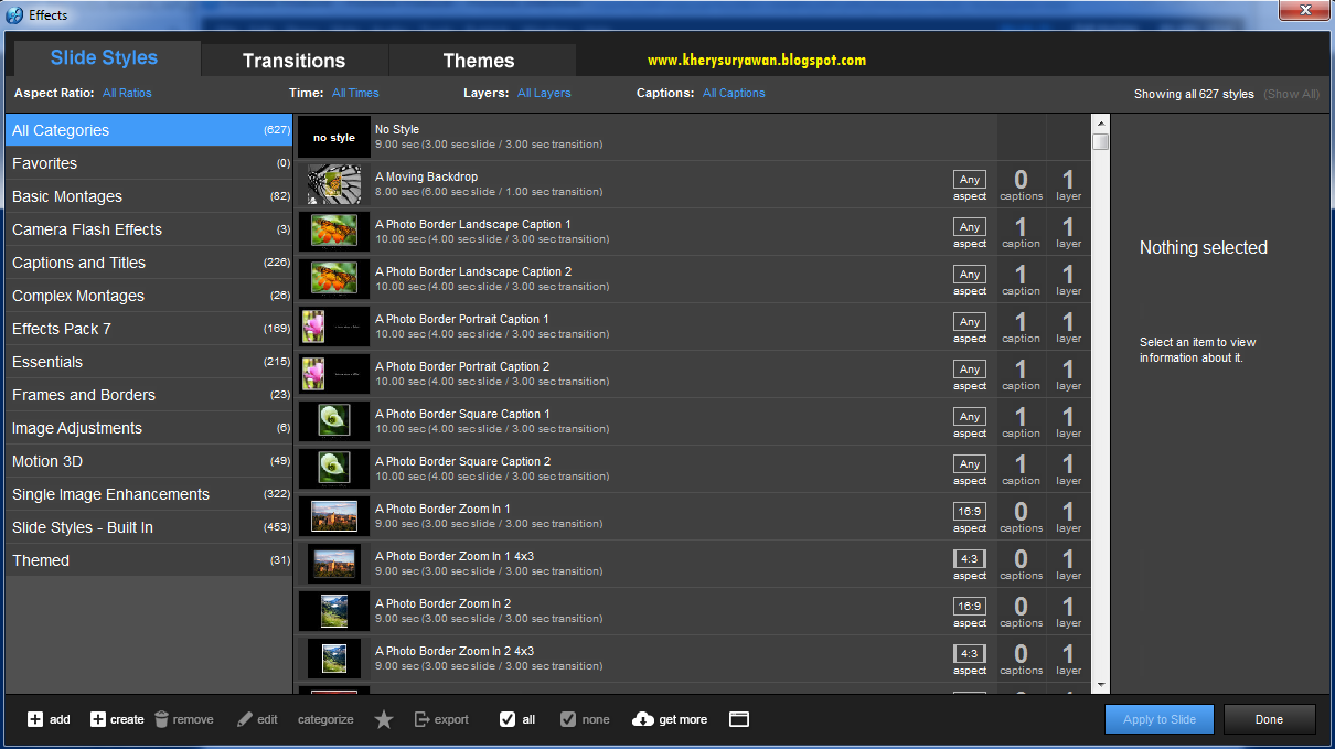 Keunggulan Aplikasi Photodex Proshow Produser - Kherysuryawan.id