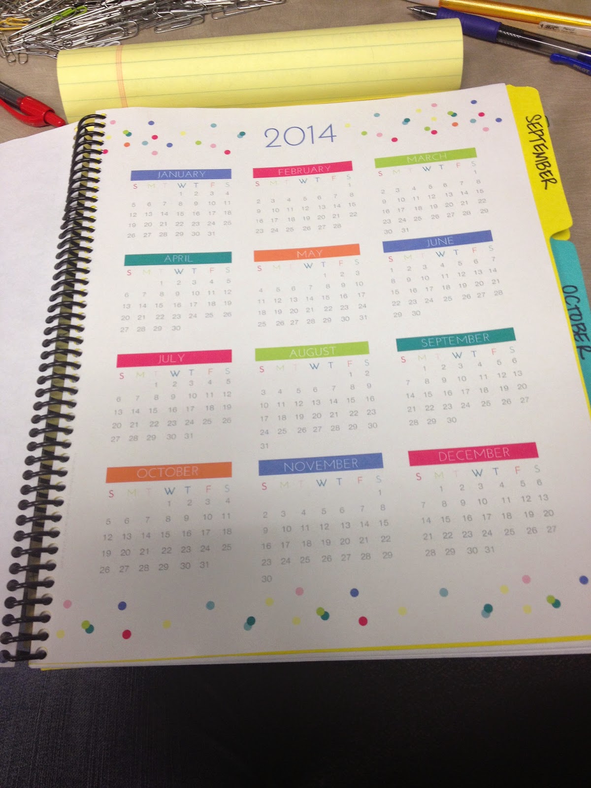 My Caffeinated Life: DIY Planner with Printables
