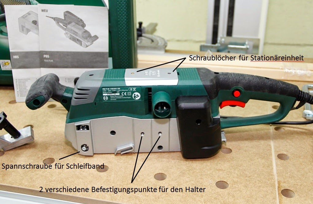 Holzsplitter: Review: Bosch PBS 75 AE Set