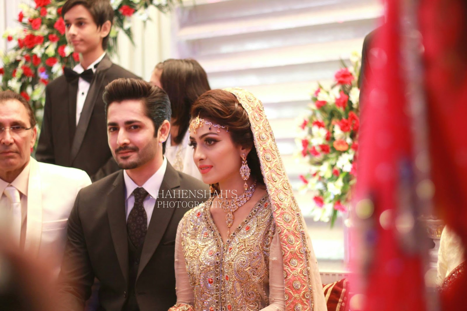 Aiza Khan and Danish Wedding pics Walima Special | Just Bridal