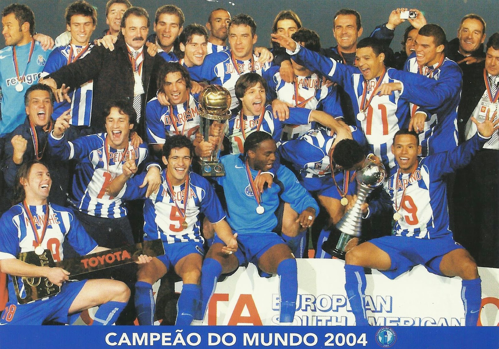 dragãodoporto: FAZ HOJE 10 ANOS. Postal comemorativo, Futebol Clube do ...