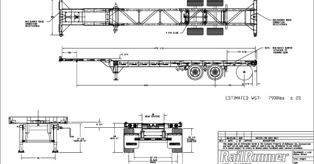 CONTAINER CHASSIS & PARTS: CHASSIS SPECIFICATIONS