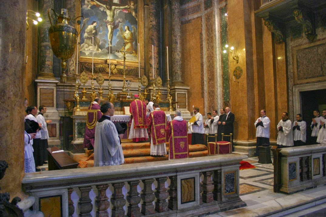 New Liturgical Movement: A Bishop of Rome Celebrates Laetare Sunday ...