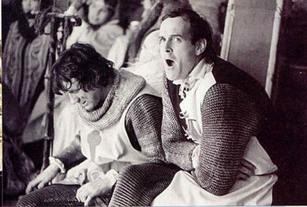 Behind The Scenes' Photos of Monty Python’s Holy Grail ~ vintage everyday