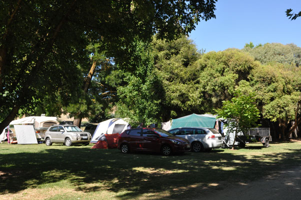 a bit of everything: Colac Colac Caravan Park at Corryong!