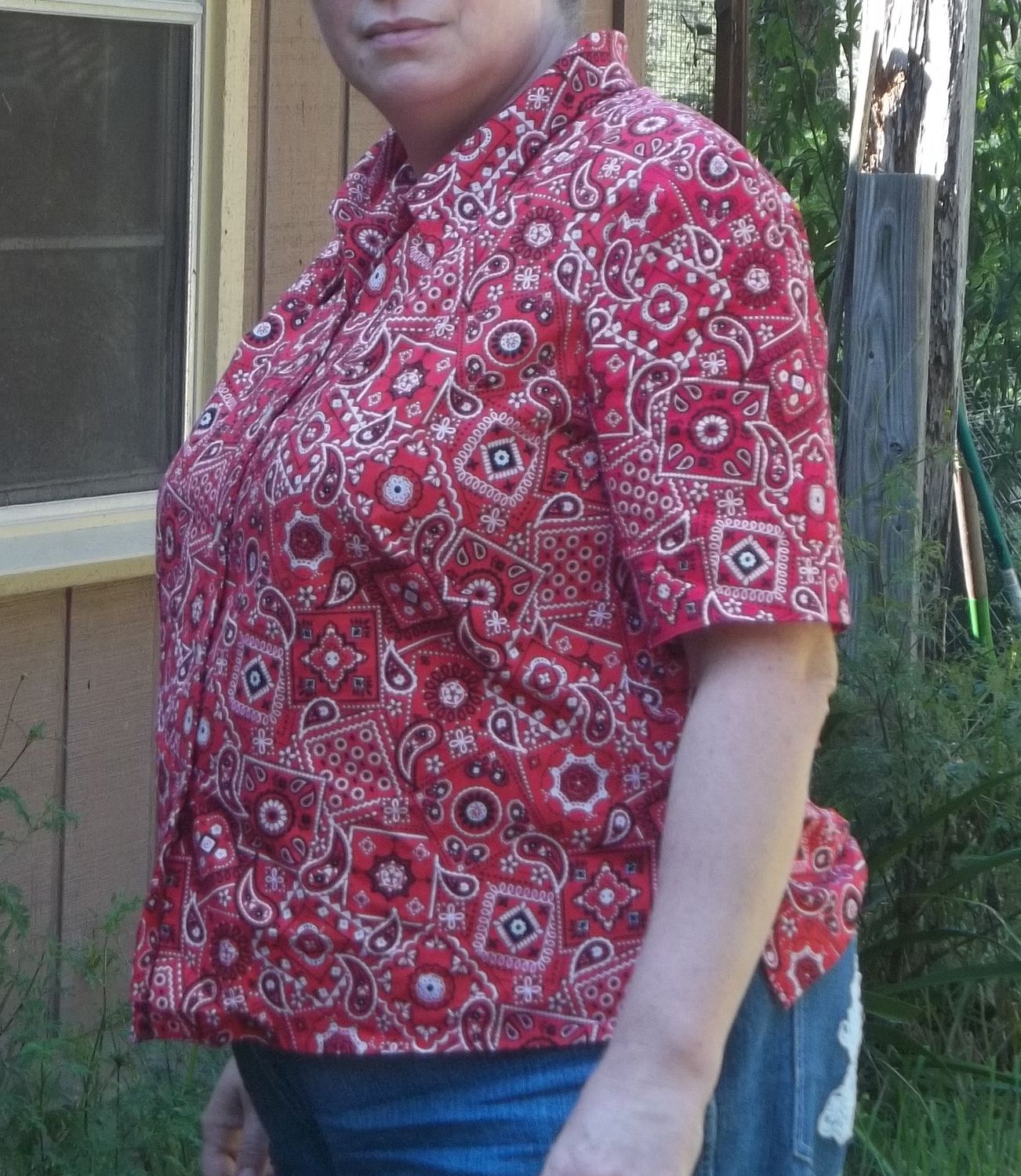 Sewing Miss Adventure: Simplicity 8243 blouse finished