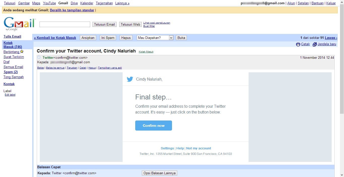 Cara Membuat Akun Twitter Dengan Mudah dan Cepat | Naluriah