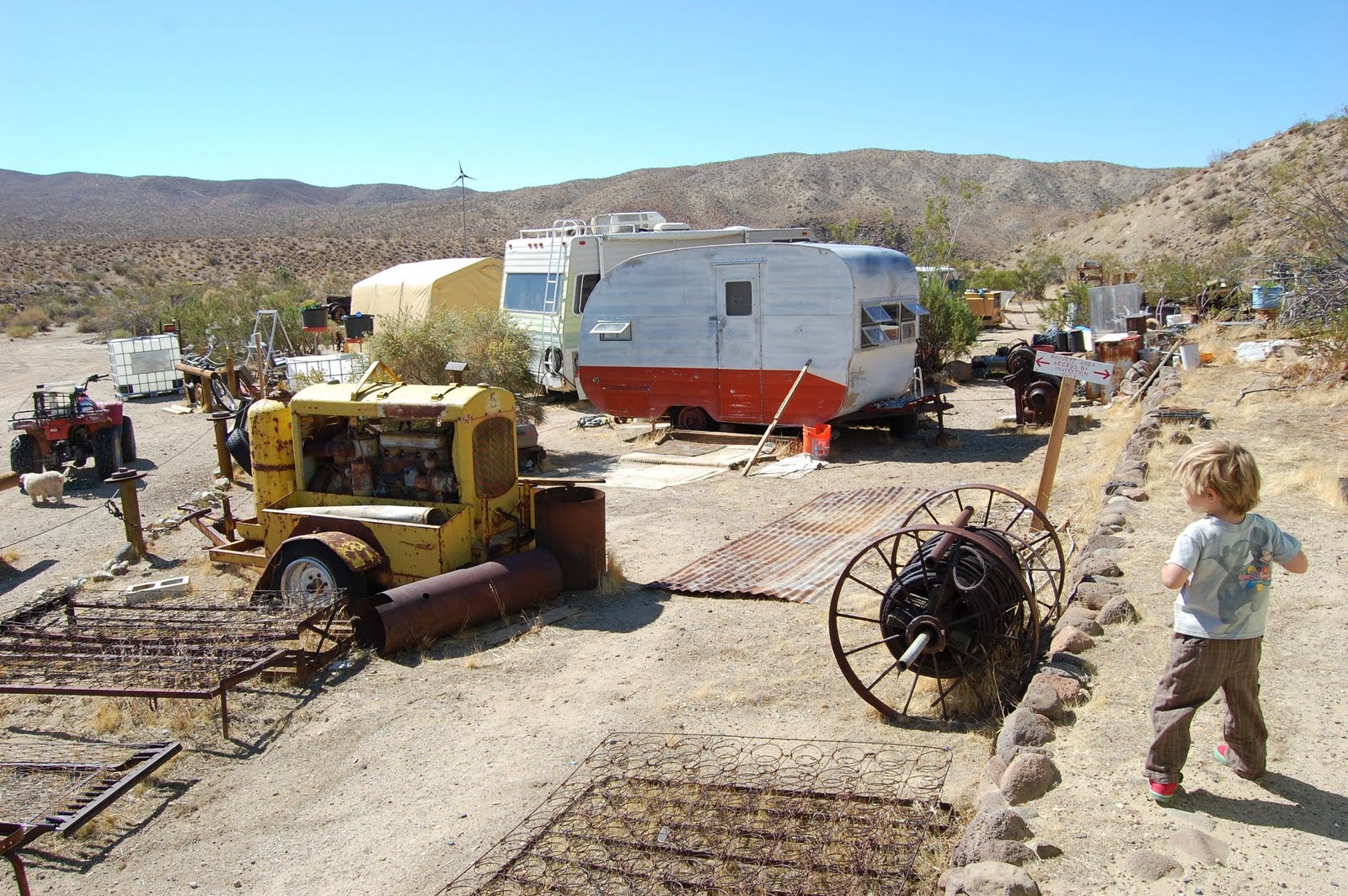 Ramshackle Solid: Bickel Camp in the Mojave Desert