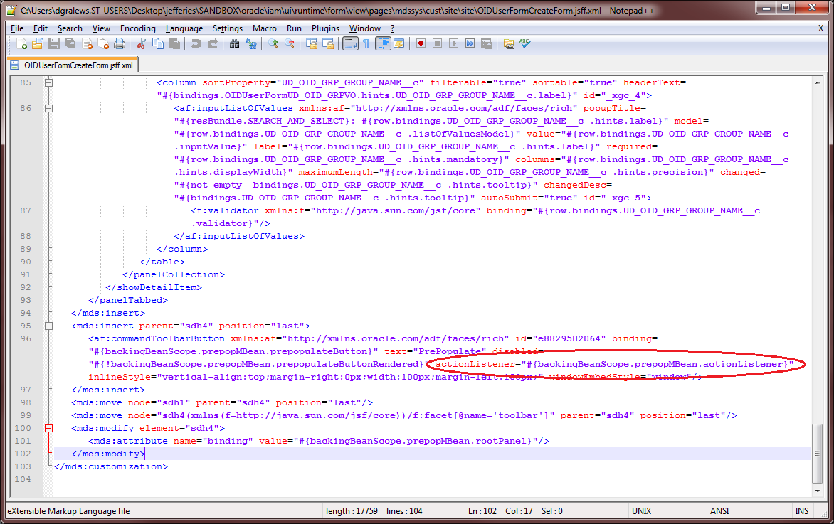 Oracle Fusion Middleware Security Populating Request Attributes In Oim 0818