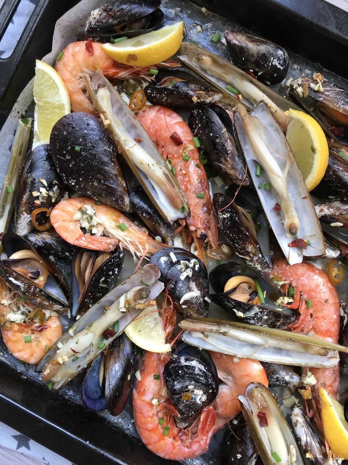 Mariscada al horno (con vídeoreceta). Cooking the Chef