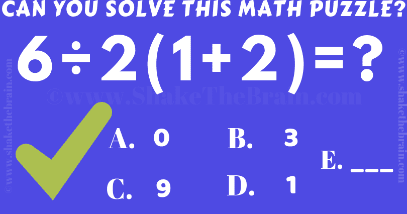 Viral Mathematical Problem with Answer