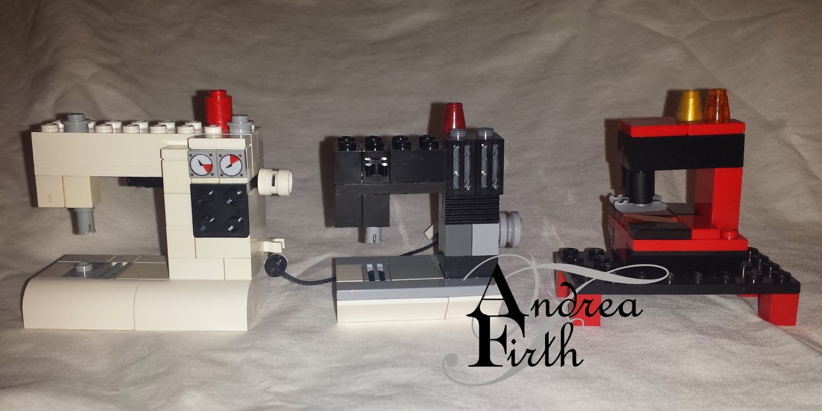 Obsessive Creativeness: Lego Sewing Machine