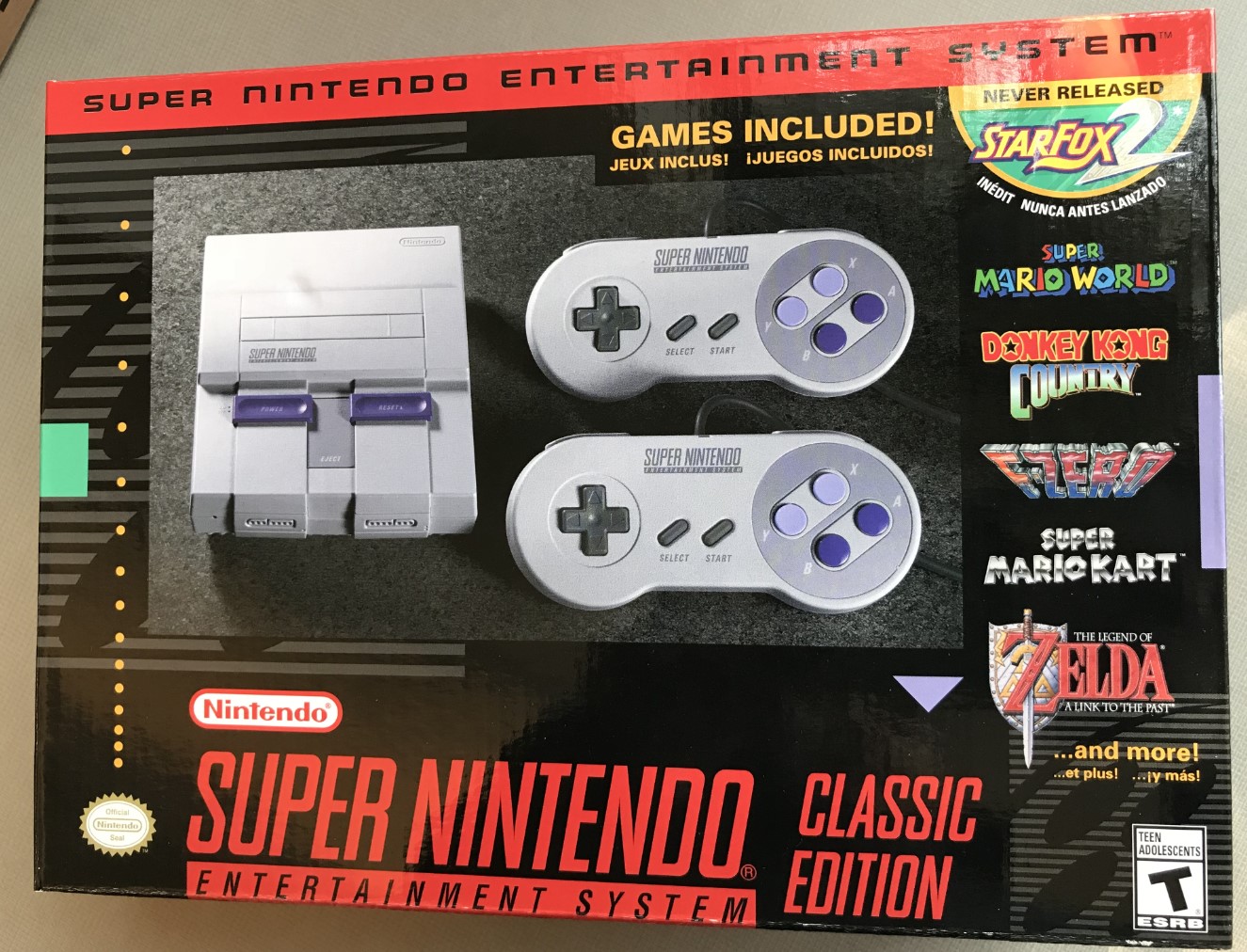 Nintendo’s SNES Classic! Launch day!!! //Cheers Marie! - live life and ...