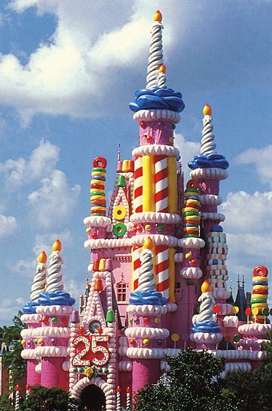 Disney Musings: Do You Remember: The Pink Cinderella Castle Cake?