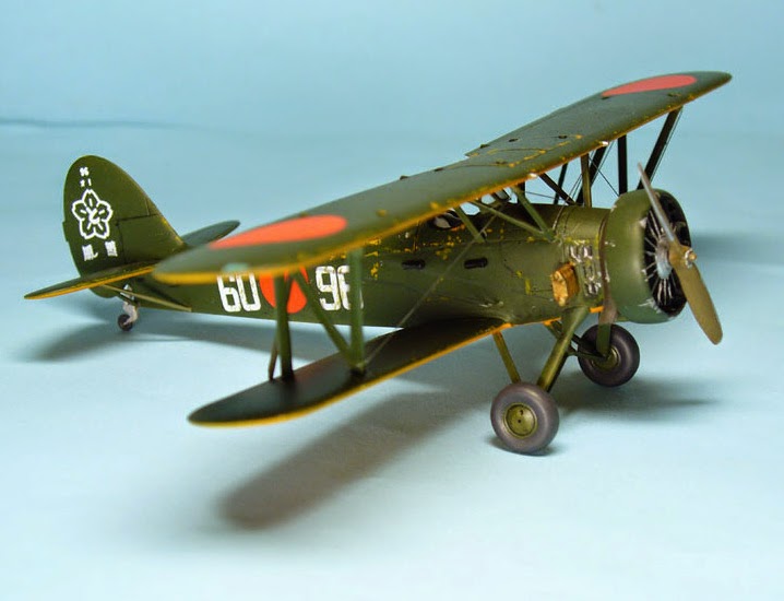 AIRPLANE SCALE MODELKIT: TACHIKAWA Ki-9 SPRUCE (CHUREN)