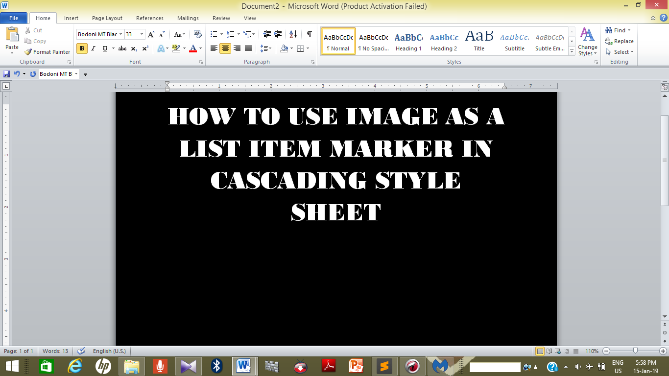 How To Use Image As A List Item Marker In Cascading Style Sheet Beginners Coding Home