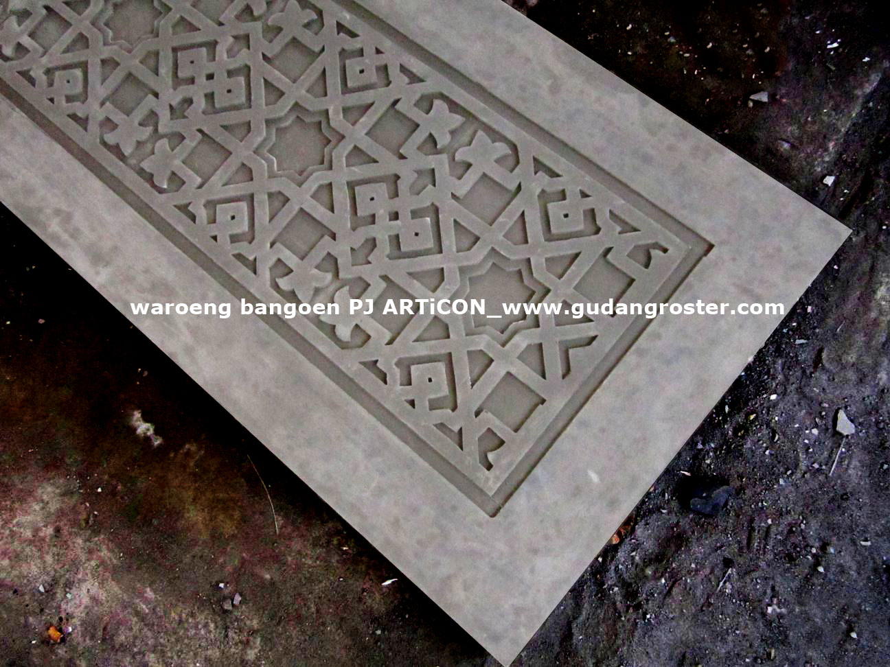 GRC ARTIKON: GRC Relief Ornamen An-Nazwa (Gerbang Masjid Sunan Drajat ...