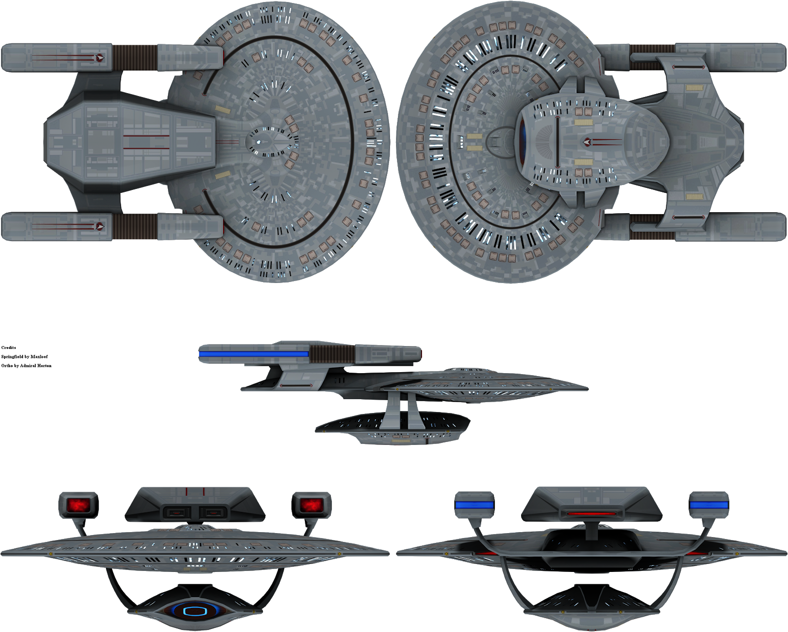 Guia de naves estelares: Fragatas de la clase Springfield