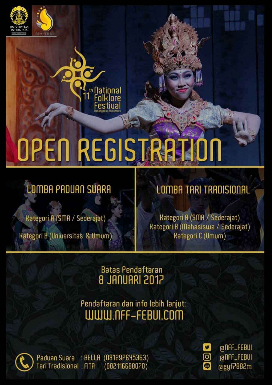 Kompetisi Paduan Suara dan Tari Tradisional 2017 - SANGGARA XXII LARASATI X Kompetisi Paduan Suara dan Tari Tradisional 2017 - SANGGARA XXII LARASATI X