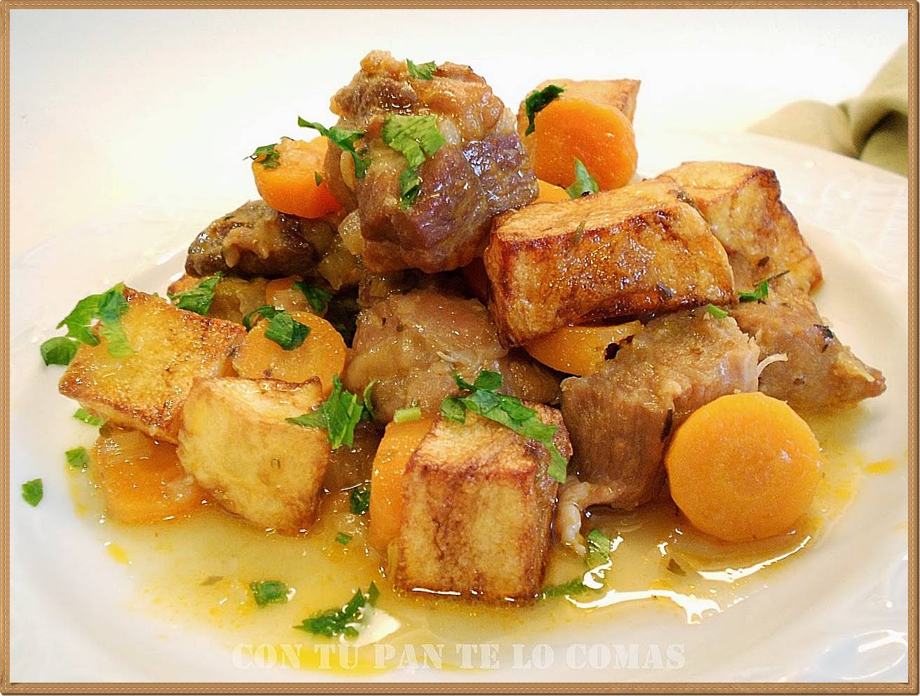 ESTOFADO DE MAGRO DE CERDO