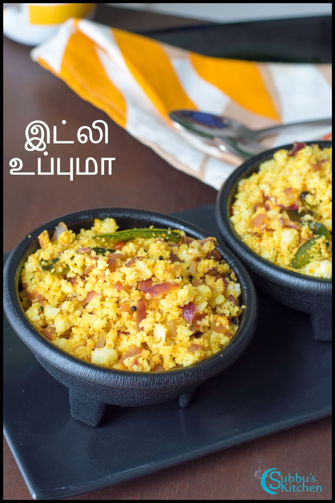 Idli Upma - Subbus Kitchen