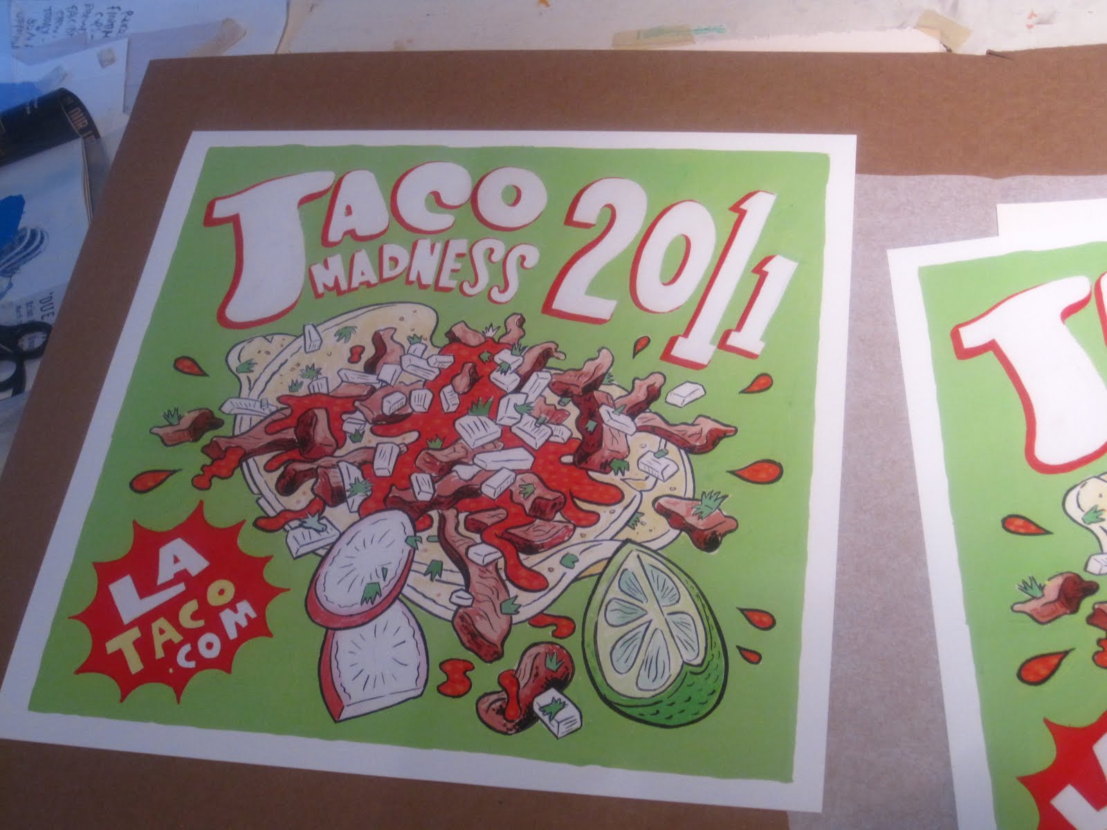 hawk krall: LA TACO PRINTS