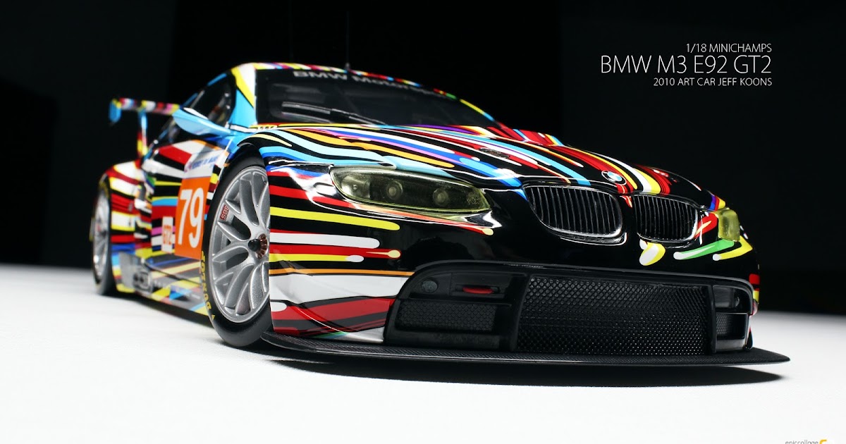 Epic Collage : [Photo] Minichamps 1/18 - BMW M3 (E92) GT2 2010 Art Car ...