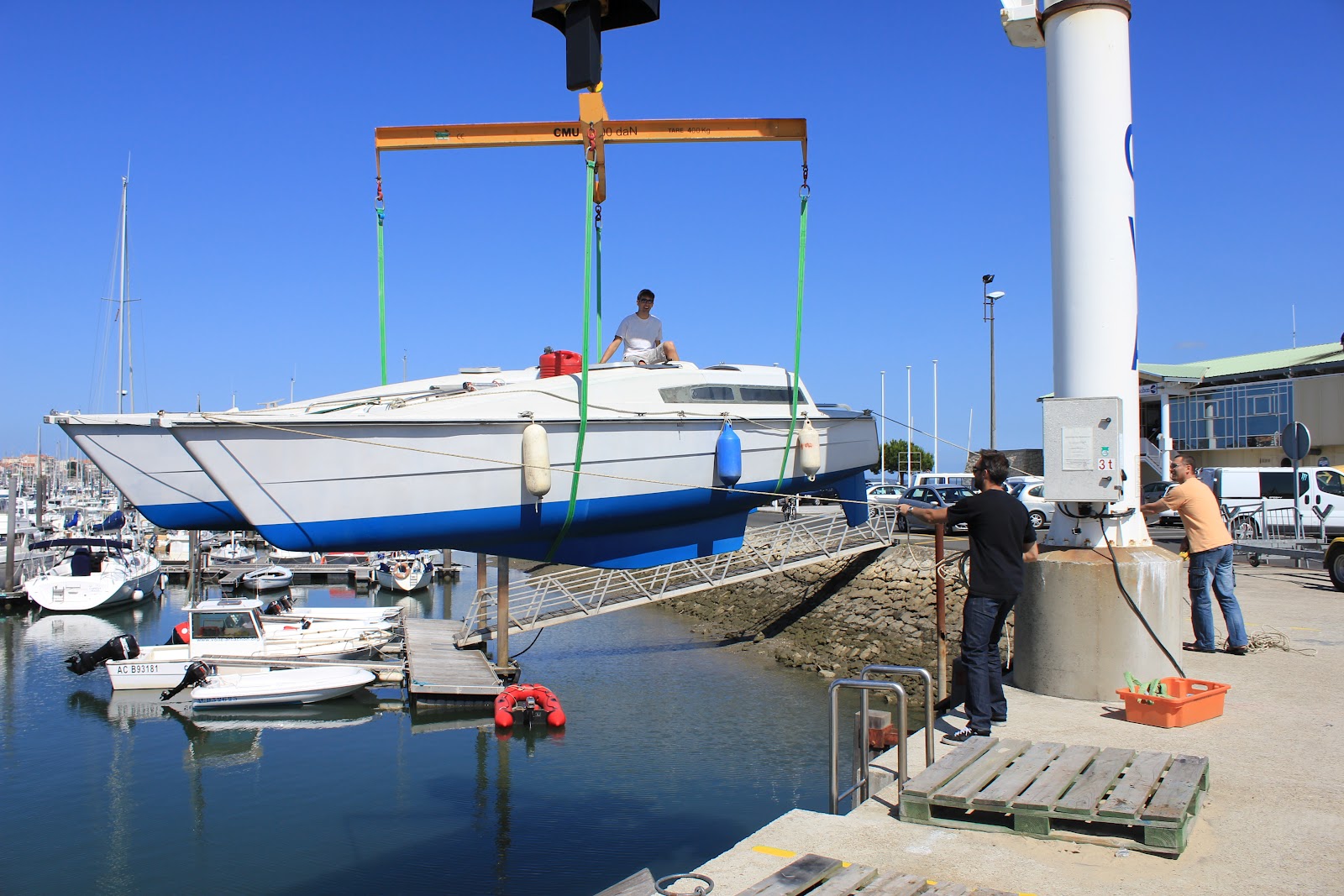 MAYREAU, un Edel Cat 26 sur le Bassin d'Arcachon: février 2012