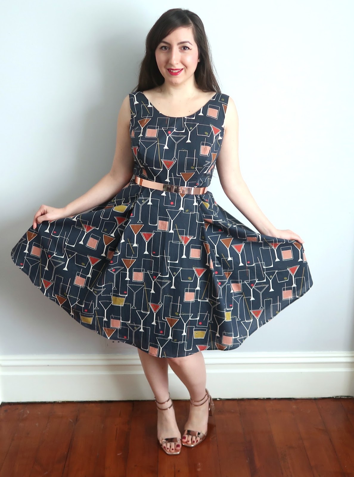 Cocktail Hour Dress - A Stitching Odyssey