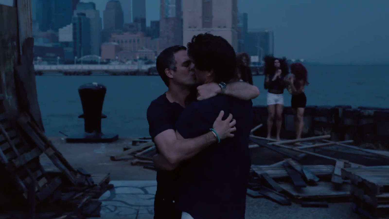 Auscaps Mark Ruffalo And Matt Bomer Nude In The Normal Heart