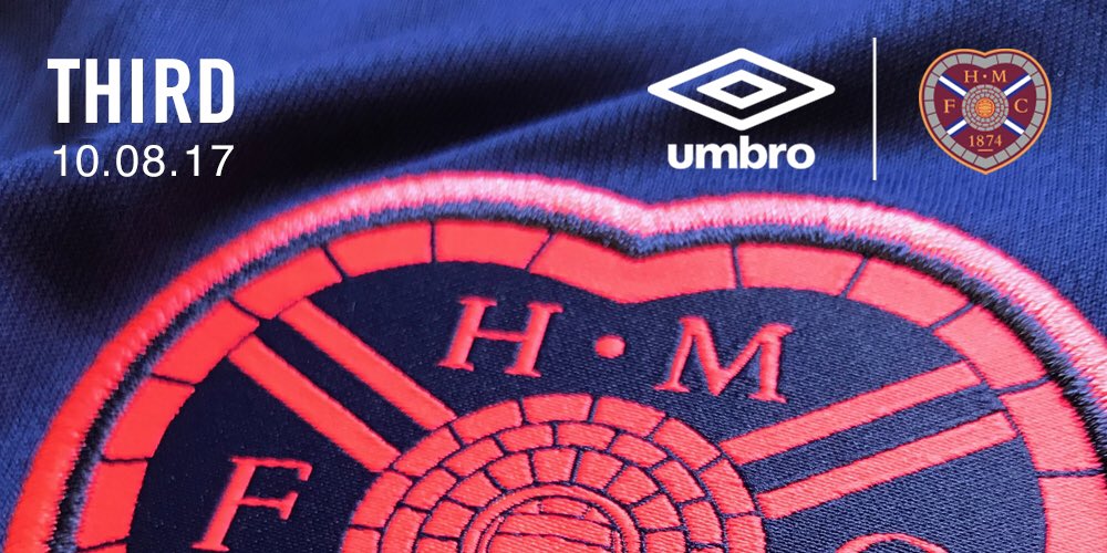 Heart of Midlothian 17-18 Third Kit Revealed - Footy Headlines