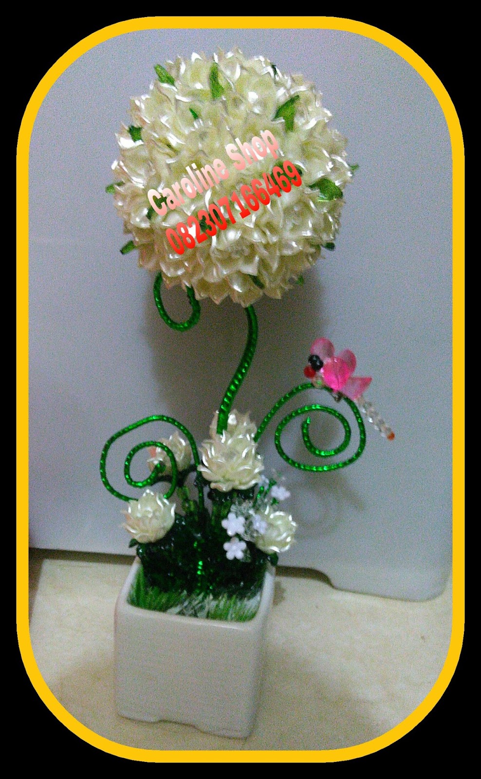 Kerajinan Manik dan Bunga Akrilik Jakarta: Bunga Acrylic