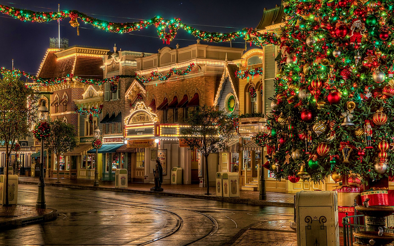 Красиви коледни тапети за десктоп-5 | Обич никога не стига...