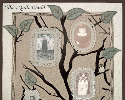 Ulla's Quilt World: Quilted family tree