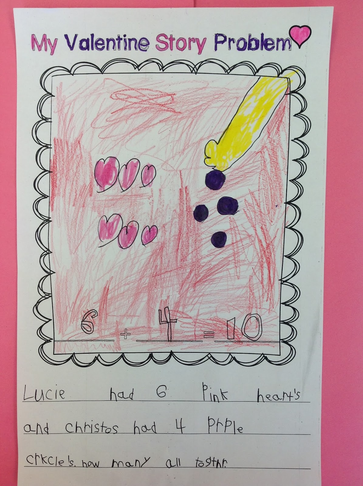 Joyful Learning In KC: Valentine Story Problems