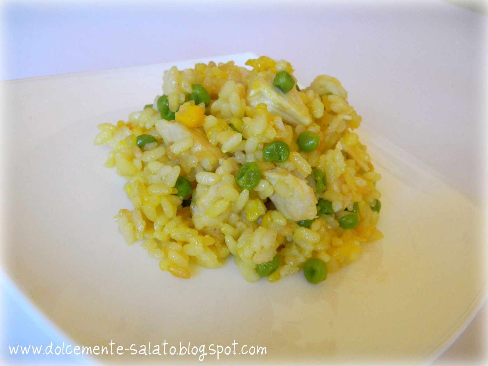 DOLCEmente SALATO: Risotto con pollo e verdure