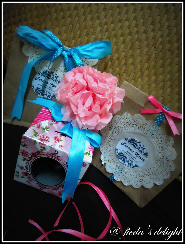 CooKiNG wITh LoVe...: Dorrgift packages ~doyle paper bag~*(^_^)*